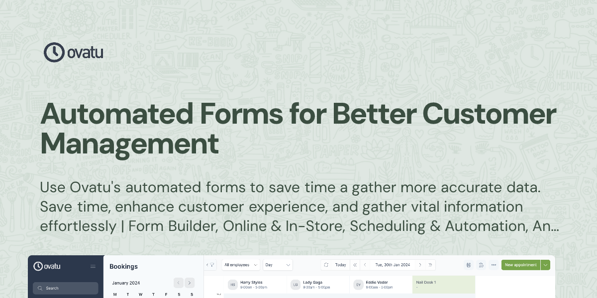 Automated Forms for Better Customer Management | Ovatu