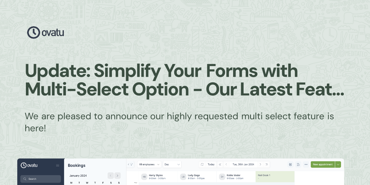 Update Simplify Your Forms With Multi Select Option Our Latest